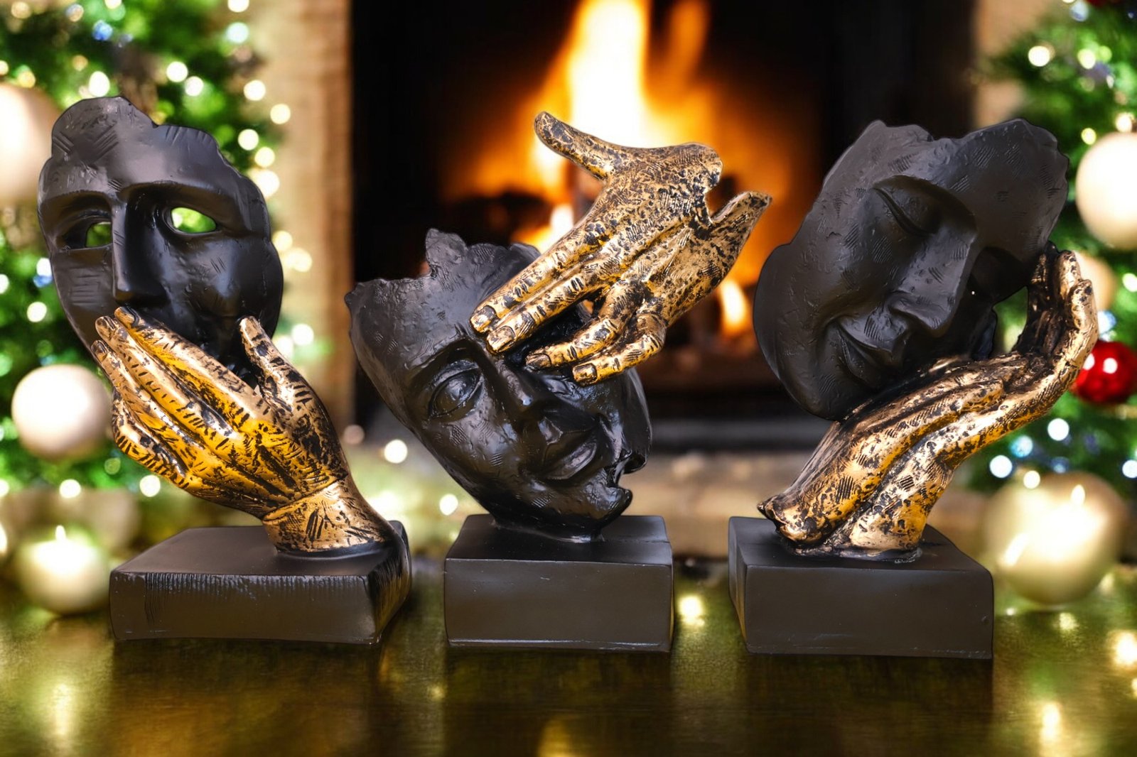 Abstract Face Sculpture Set – A Blend of Art & Emotion – UPR World